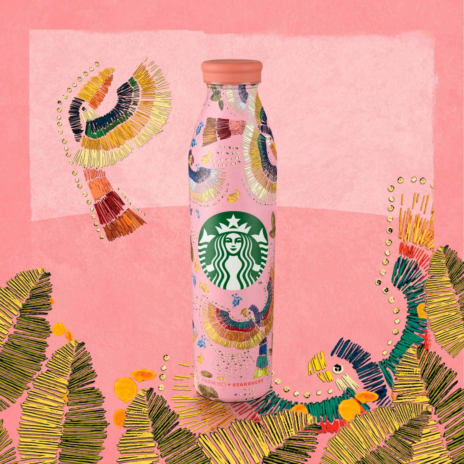 Starbucks X FARM Rio Collection Is Inspired By The Nature In Rio