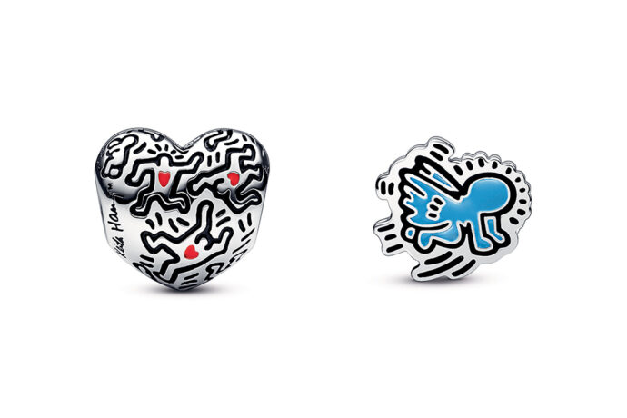 Keith Haring x Pandora Has New Charms & Rings In Artsy Designs