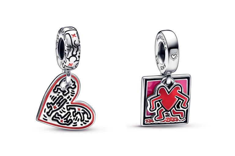 Keith Haring x Pandora Has New Charms & Rings In Artsy Designs