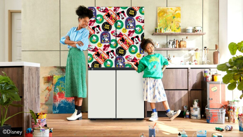 Samsung SG Has Bespoke Disney Fridges With Mickey Designs