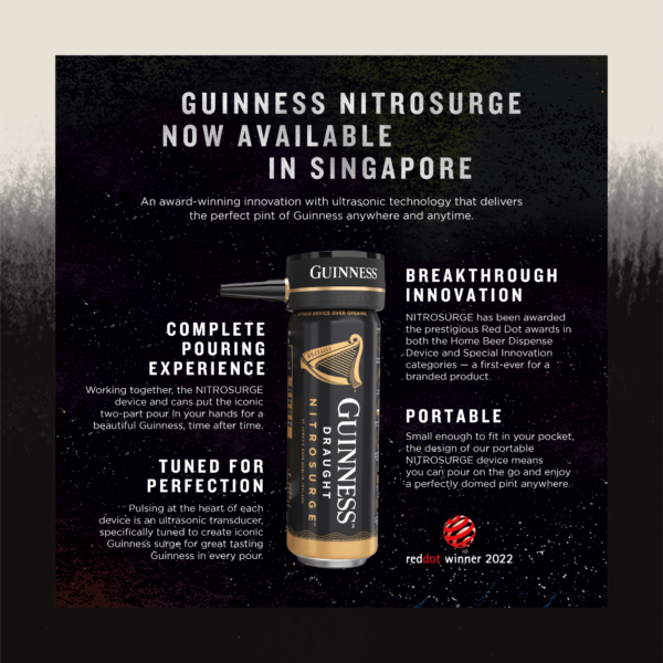 The Guinness Nitrosurge Is Now Available From Shopee