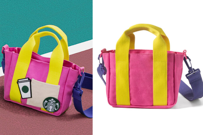 Starbucks Now Has 3 Colour-Block Mini Bags With Tumbler Motifs