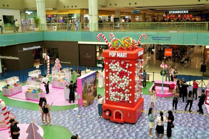 Marina Square x Pop Mart Has SG's Largest Gashapon Machine