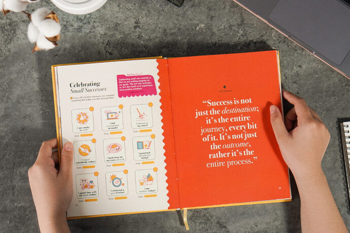 This Well-Being Journal Has Cute Illustrations & Reminders
