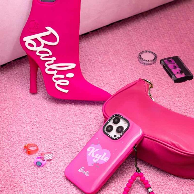 Barbie x Casetify Has A High Heel Shaped Phone Case