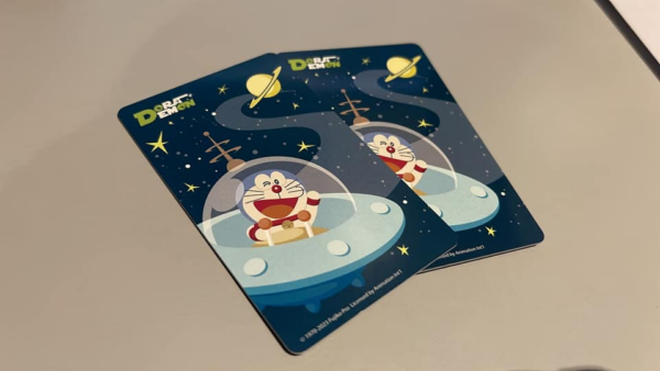 Doraemon Space LED EZ-Link Card Lights Up Every Time You Tap