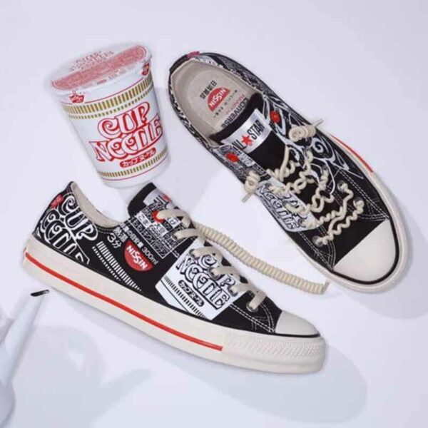 Converse x Nissin Has Sneakers Inspired By Cup Noodle Flavours
