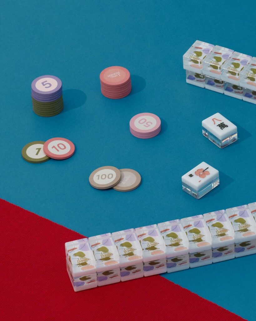 Love, Bonito Mahjong Set 2023 For A Prosperous CNY Celebration