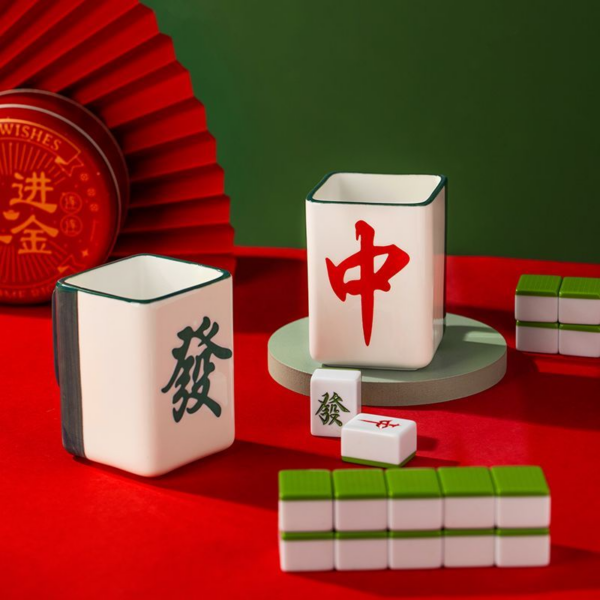These Mahjong Mugs Can Hold Your Accompanying Drinks