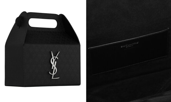 Saint Laurent Take-Away Box Bag Lets You "Dabao" In Style