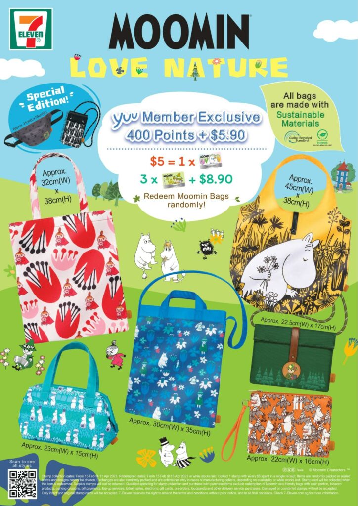 7-Eleven Has Dropped A Moomins Collab With Eco-Friendly Bags