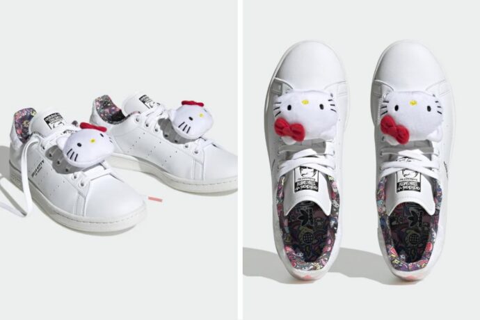These Adidas x Hello Kitty Shoes Come With Plushies & Chains