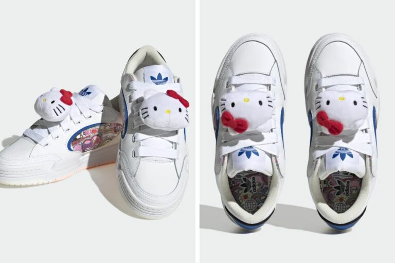 These Adidas x Hello Kitty Shoes Come With Plushies & Chains