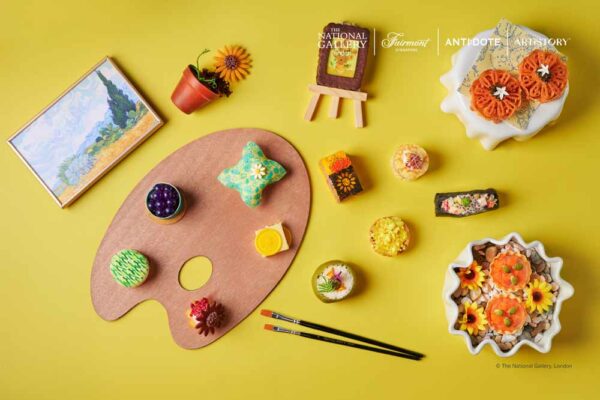 Fairmont Singapore Has A Van Gogh-Themed High Tea