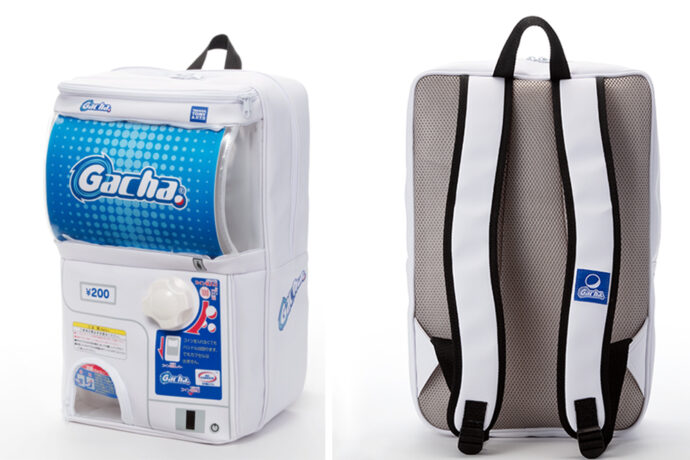 This Gachapon Backpack Dispenses Actual Capsule Toys