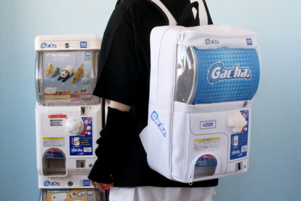 This Gachapon Backpack Dispenses Actual Capsule Toys