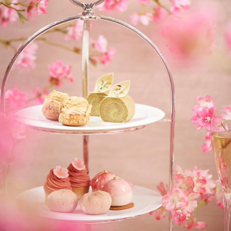 Raffles Hotel Singapore Brings Back Their Sakura Afternoon Tea