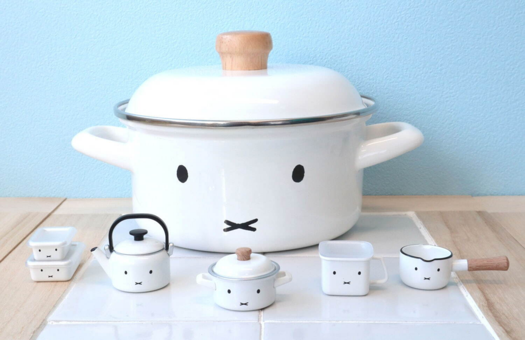 This Miffy Kitchenware Collection Features Miniature Pots & Kettles
