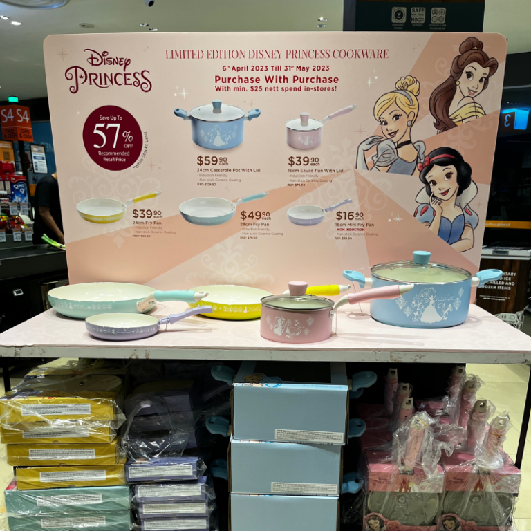 FairPrice Has A New Disney Princess Cookware Collection