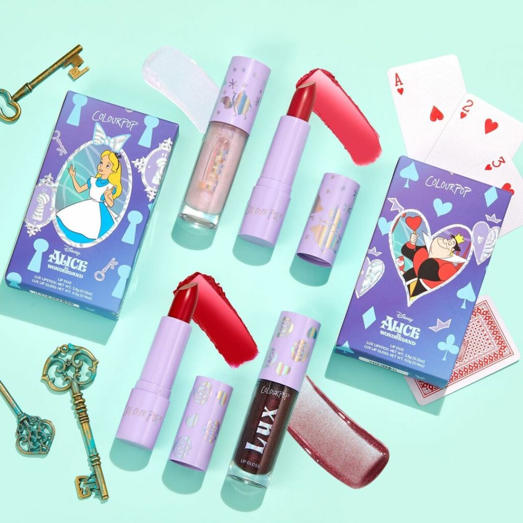 ColourPop x Alice In Wonderland Collection Has Unique Lip Masks