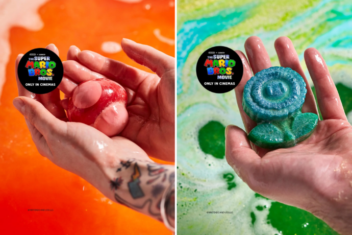LUSH Has Partnered Super Mario Bros For Mystery Bath Bombs