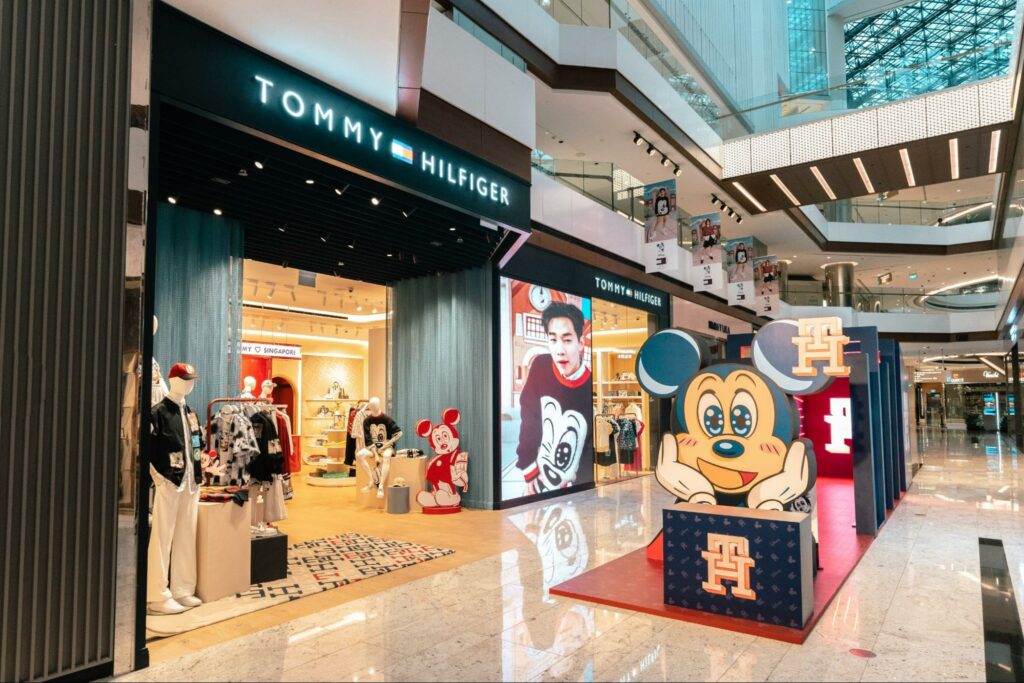 Disney X Tommy Hilfiger Pop-Up Has A 3D Mickey Statue