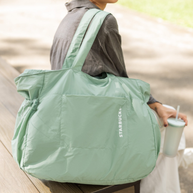 Starbucks Foldable Travel Tote Bags Are Exclusive To Singapore