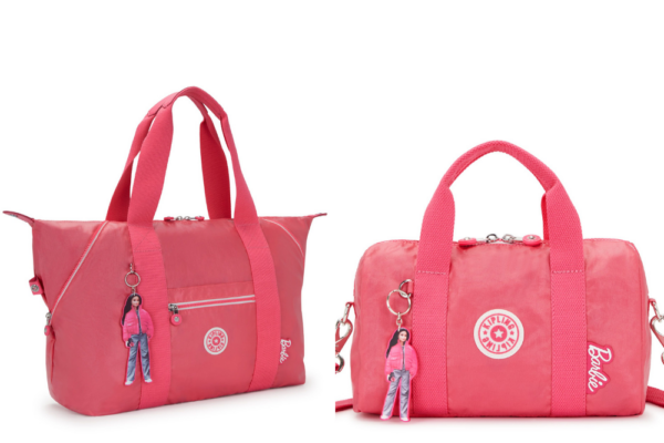 Barbie x Kipling Has A Full-Pink Collection Of Bags & Charms