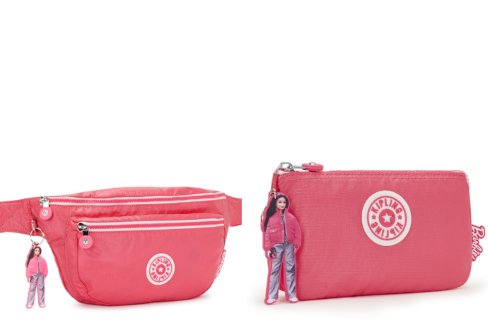 Barbie x Kipling Has A Full-Pink Collection Of Bags & Charms