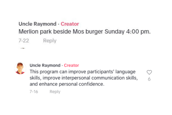 Viral TikToker Uncle Raymond Now Holds Dating Shows In SG