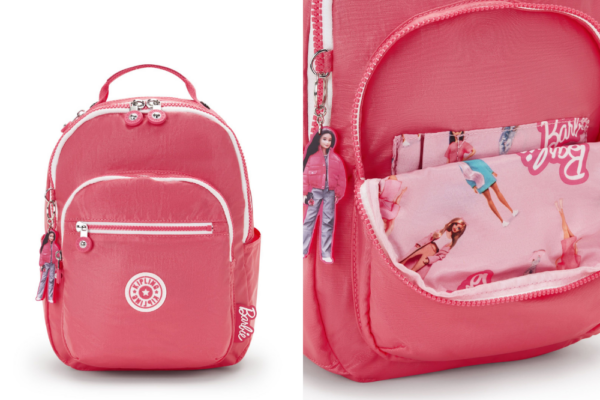 Barbie x Kipling Has A Full-Pink Collection Of Bags & Charms