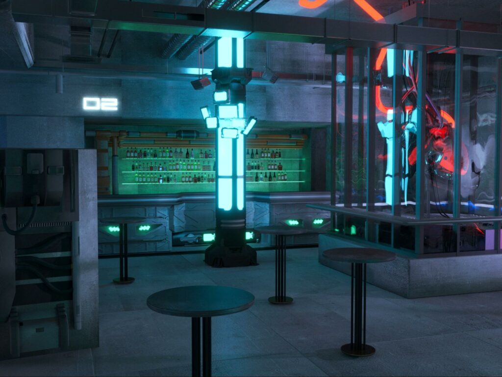 ARK 11 Is A Theme Park Nightclub With AI Bars At Orchard Central