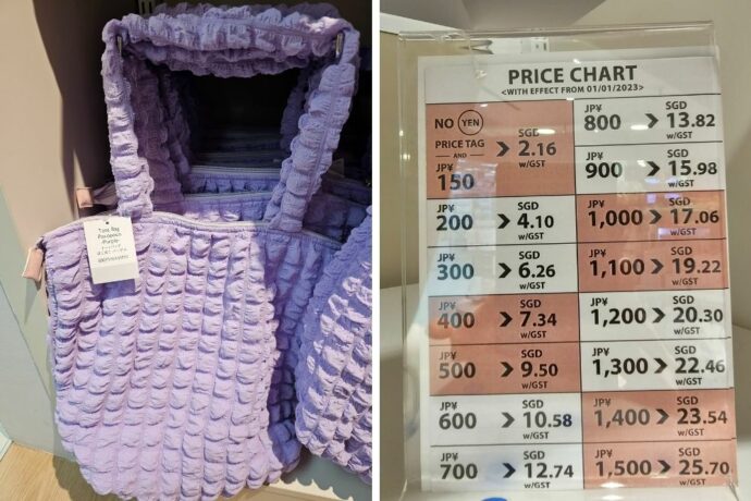 Daiso Has Puffer Bags From $6 To Join The Trend On A Budget