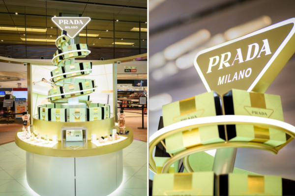 Prada Holiday Gift Factory Pop-Up At Changi Airport