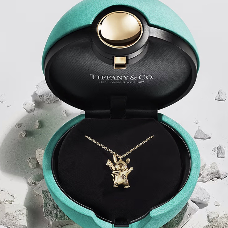 Pokémon x Tiffany & Co. Collection Has A Blue Poké Ball