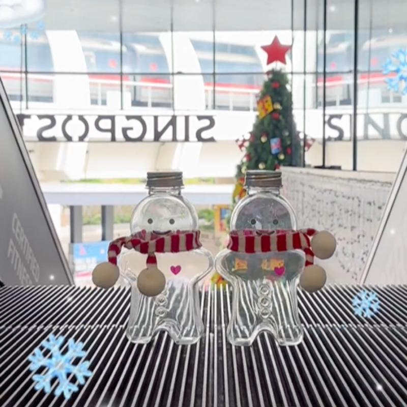 Gong Cha Has Adorable Gingerbread Man Bottles