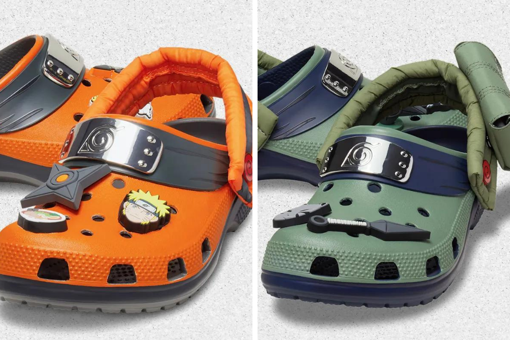 Naruto x Crocs Has 2 Puffy Clogs Inspired By Their Ninja Outfits