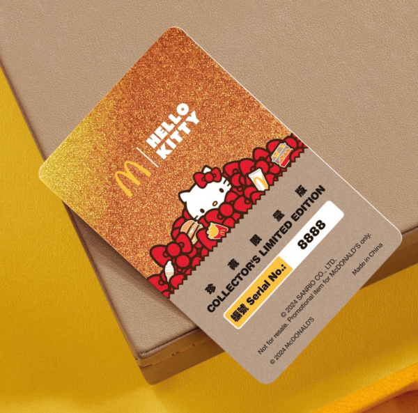 McDonald’s x Hello Kitty Mahjong Set Has Themed Mahjong Tiles