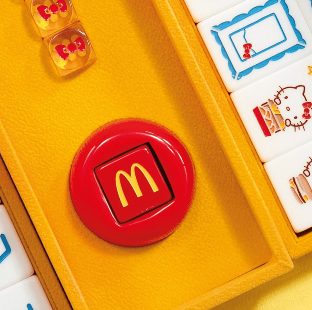 McDonald’s x Hello Kitty Mahjong Set Has Themed Mahjong Tiles