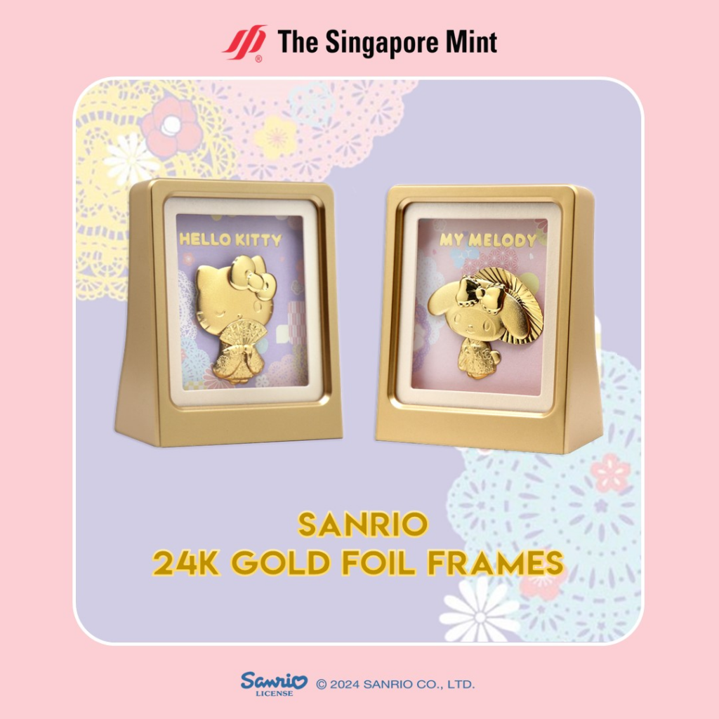 The Singapore Mint Has Sanrio Medallions In Zodiac Animal Outfits