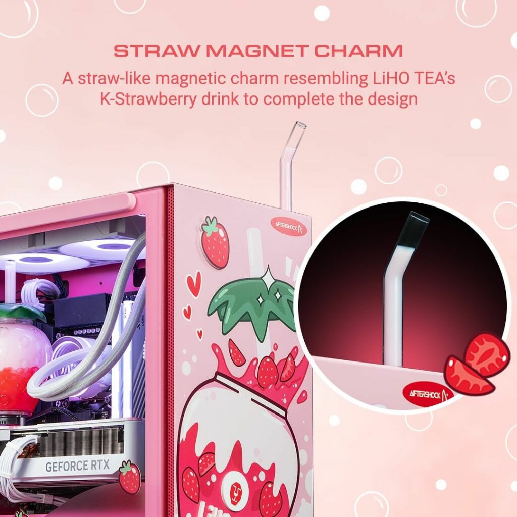 LiHO x Aftershock K-Strawberry PC Has Realistic Strawberries
