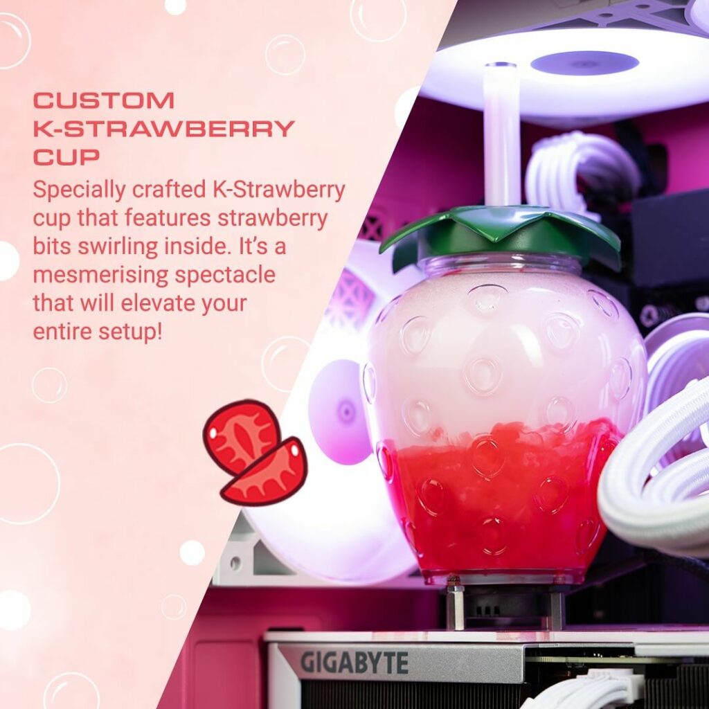 LiHO x Aftershock K-Strawberry PC Has Realistic Strawberries