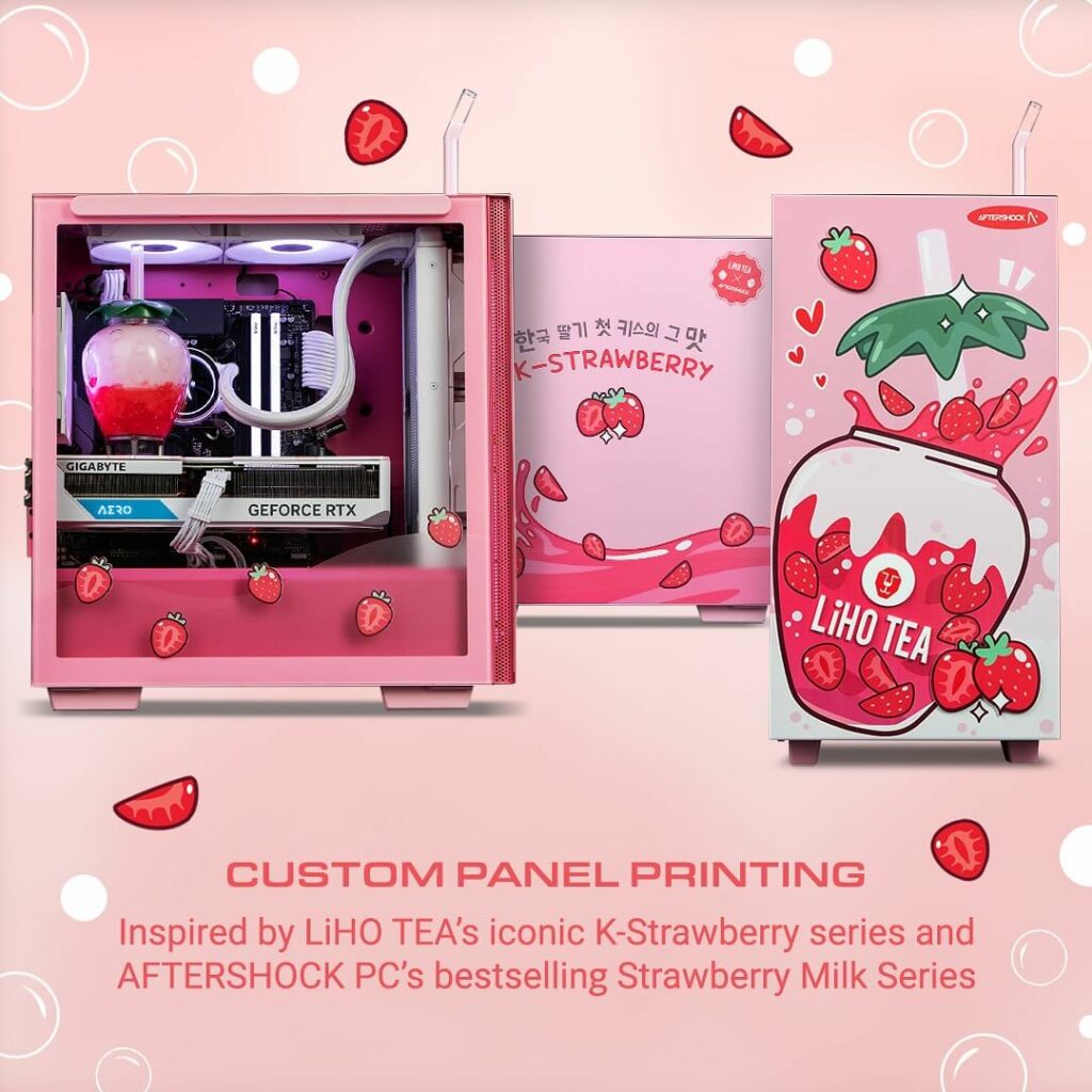 LiHO x Aftershock K-Strawberry PC Has Realistic Strawberries
