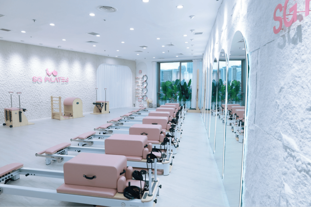 This New Pilates Studio In SG Is Tiffany Blue-& Pink-Themed