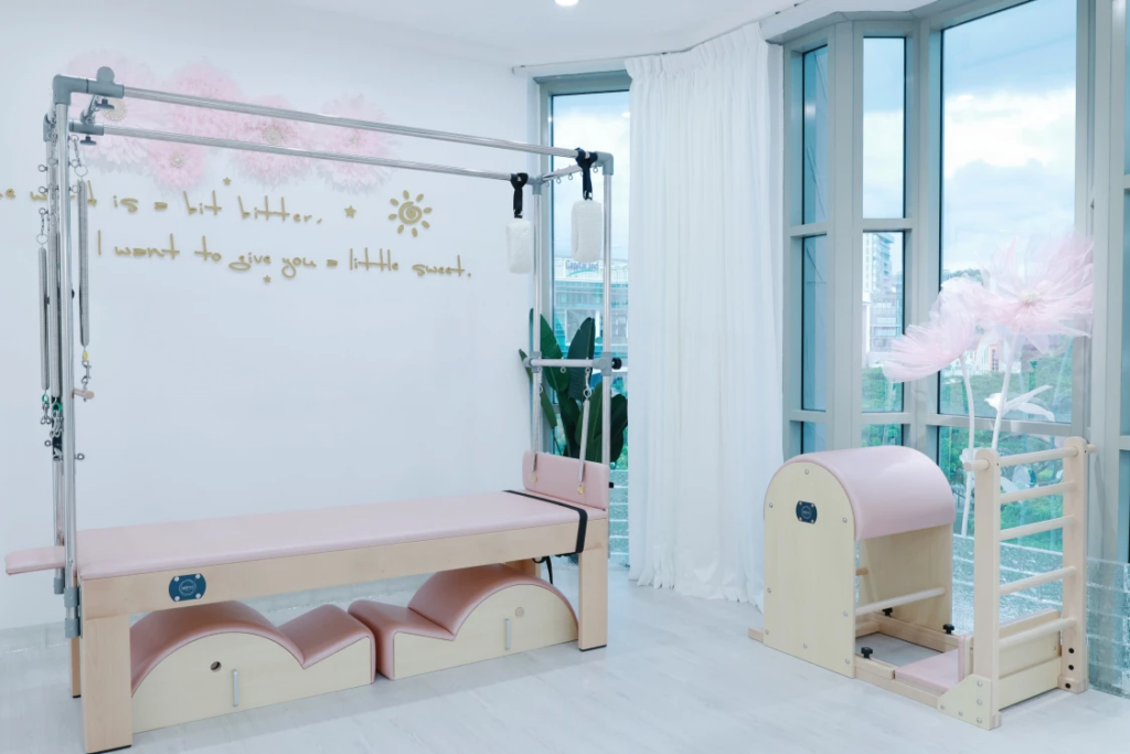 This New Pilates Studio In SG Is Tiffany Blue-& Pink-Themed