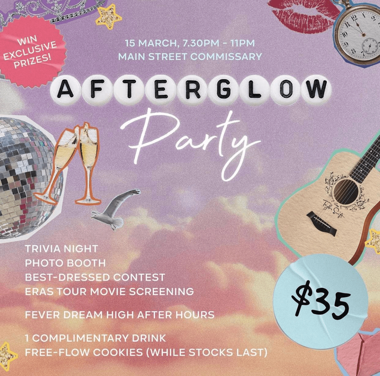 This Cafe Pop-Up Has Taylor Swift-Inspired Food & Beading Party