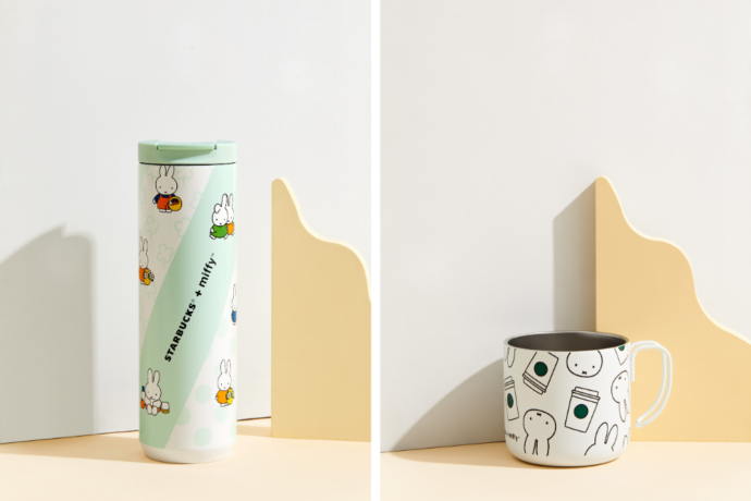 The New Starbucks x Miffy Collection Has Drinkware & Puffer Bags