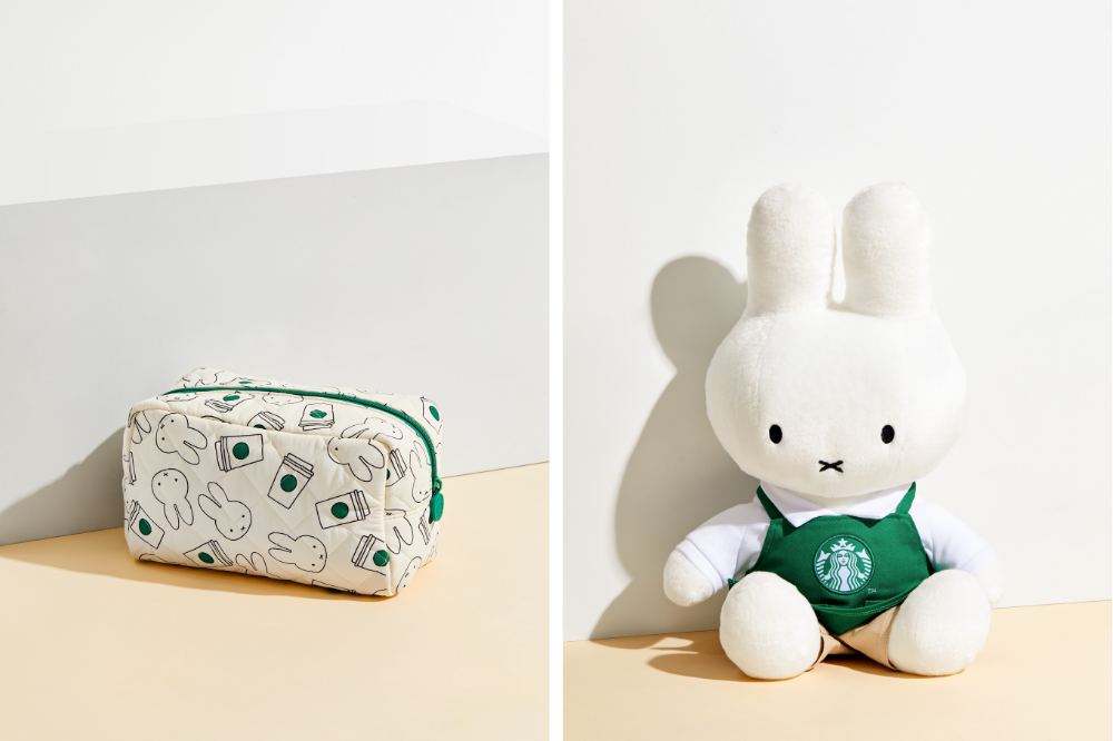 The New Starbucks x Miffy Collection Has Drinkware & Puffer Bags