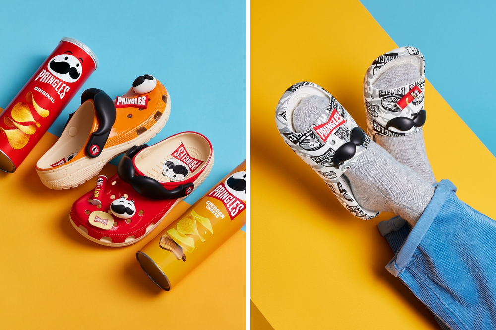 The Pringles x Crocs Collection Has Shoes With Chip Holsters