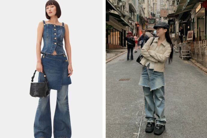 8 Ways To Style Skirts Over Pants To Embrace The Trend's Return